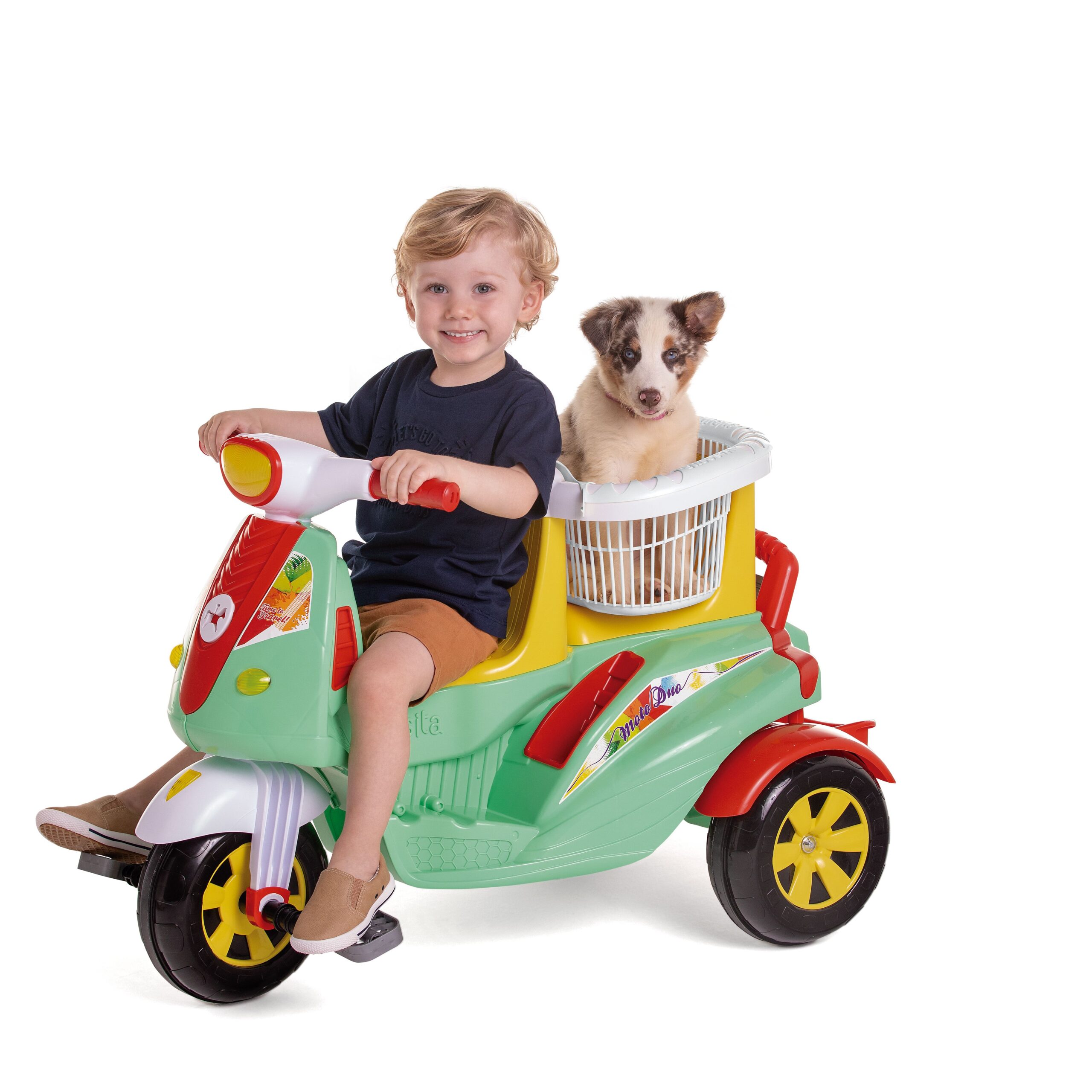 Moto Duo Color - Calesita Brinquedos
