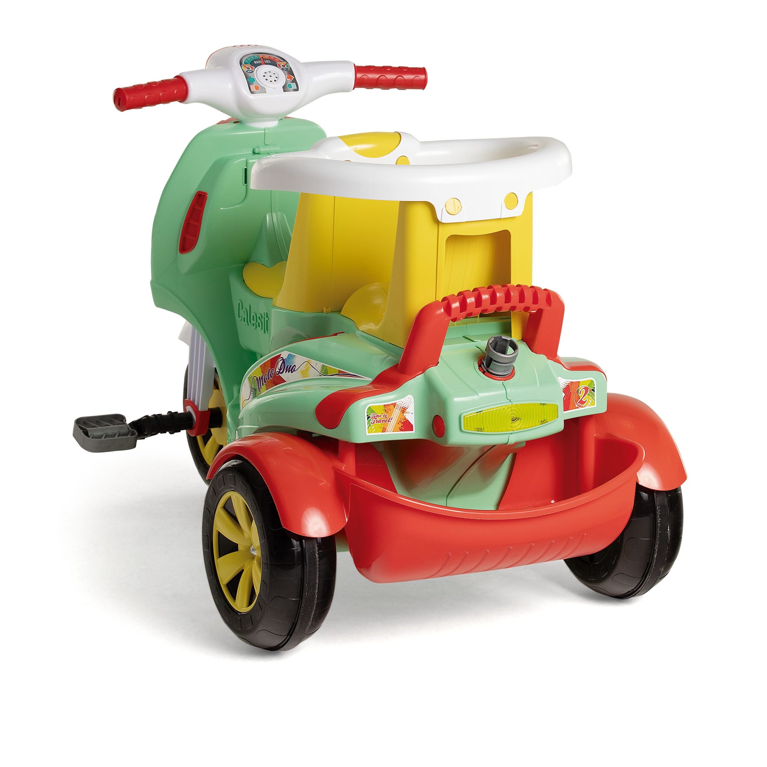 Moto Duo Color - Calesita Brinquedos