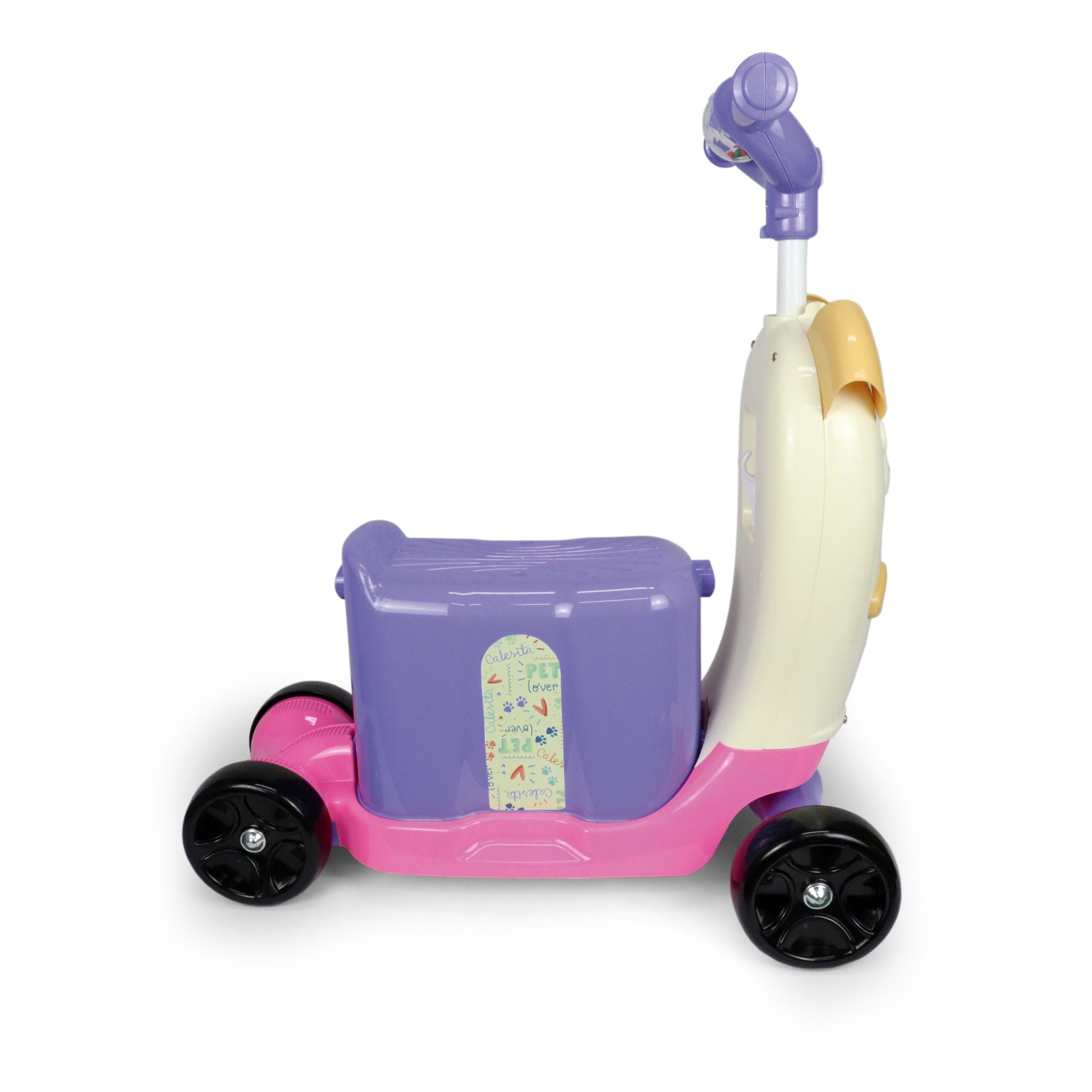 Scooty Dog Rosa - Calesita Brinquedos